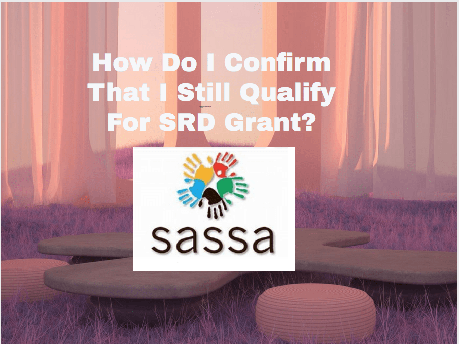 How Do I Confirm That I Still Qualify For The SRD Grant?