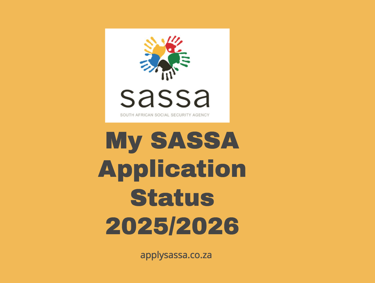 My SASSA Application Status 2025/2026 - SASSA Grant 2025