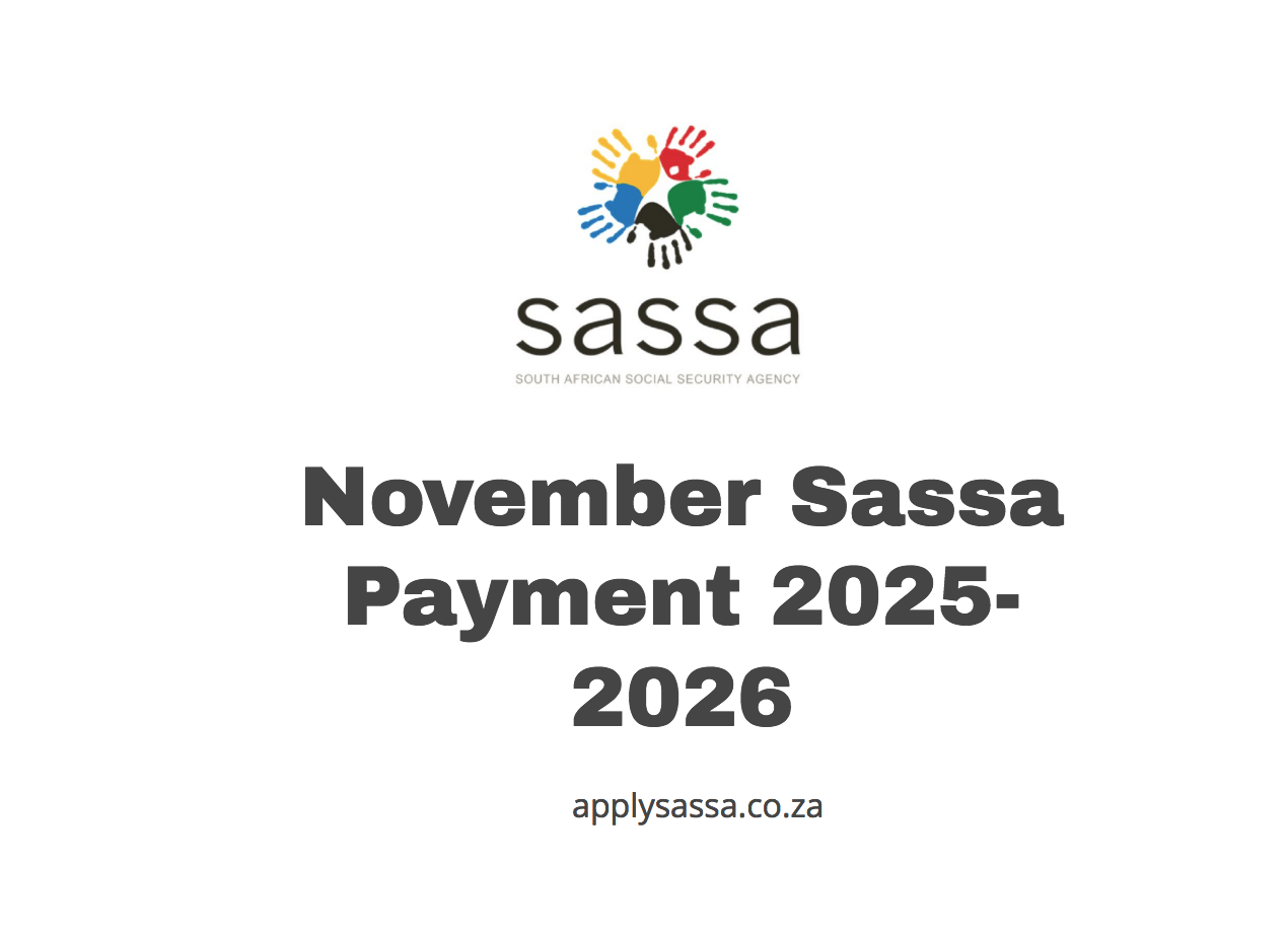 November Sassa Payment 2025-2026 - SASSA Grant 2025