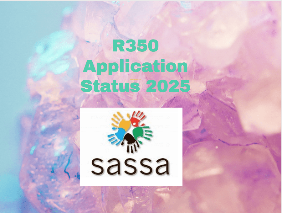 R350 Application Status 2025 - SASSA Grant 2025