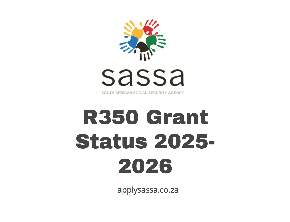 R350 Grant Status 2025-2026 - SASSA Grant 2025