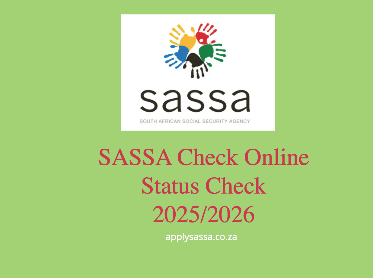 SASSA Check Online Status Check 2025/2026 - SASSA Grant 2025