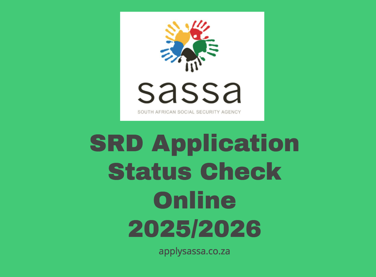 SRD Application Status Check Online 2025/2026 - SASSA Grant 2025