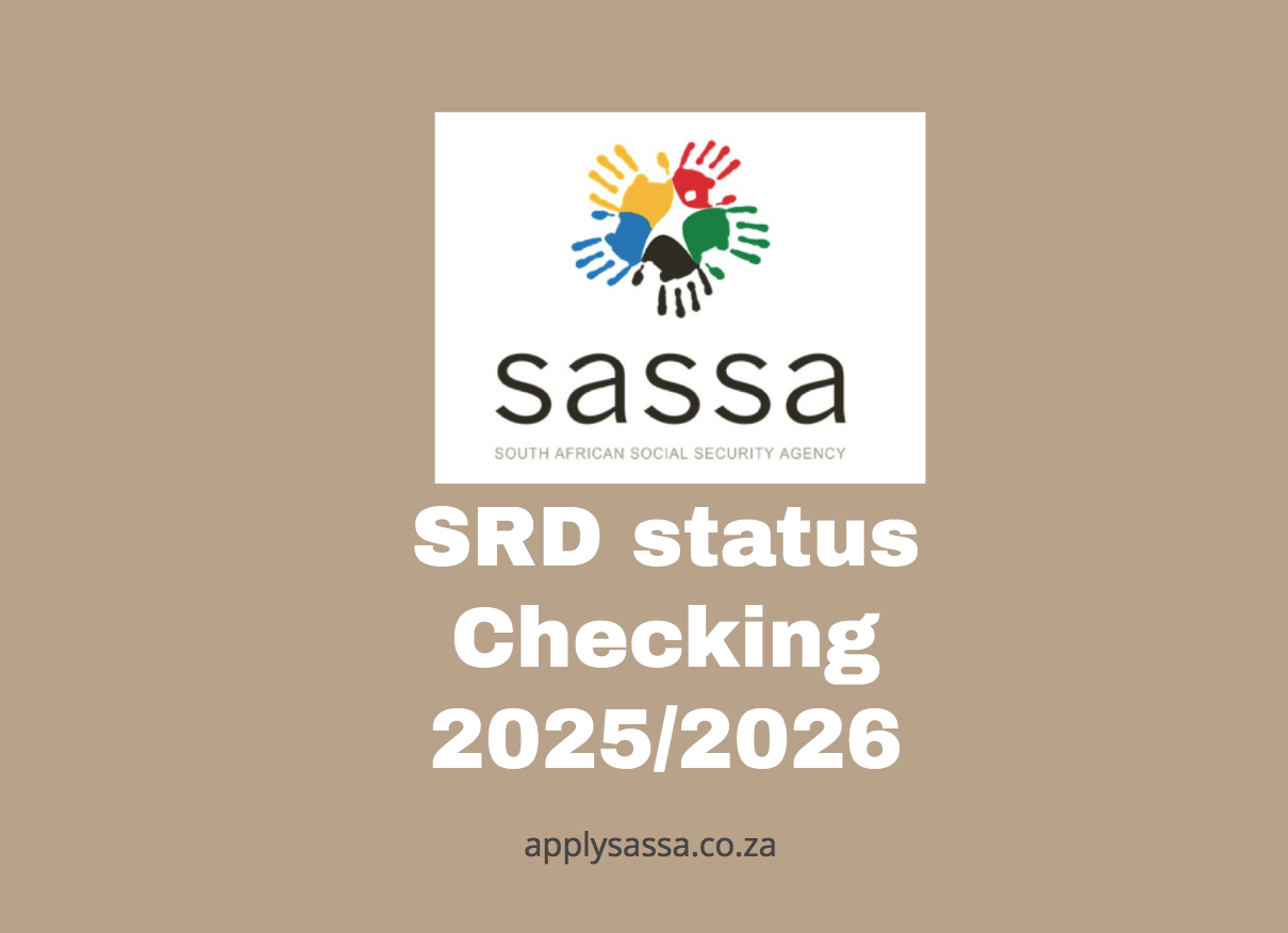 SRD status Checking 2025/2026 - SASSA Grant 2025