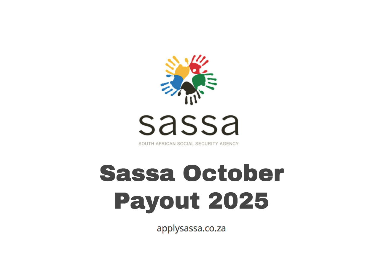 Sassa October Payout 2025 - SASSA Grant 2025