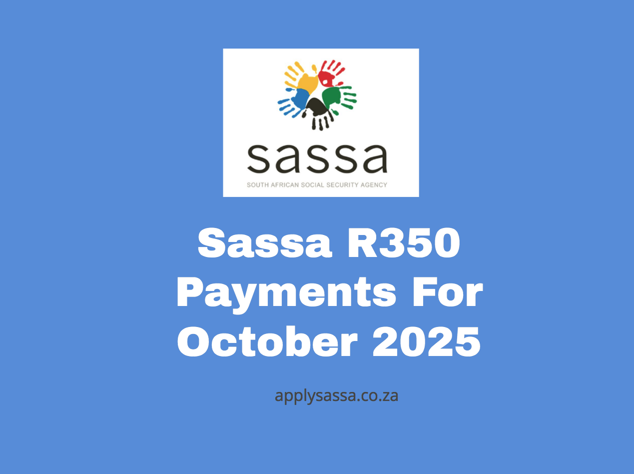 Sassa R350 Payments For October 2025 - SASSA Grant 2025