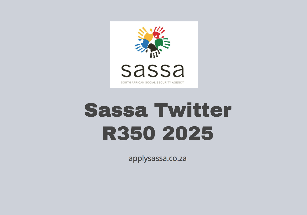 Sassa Twitter R350 2025 - SASSA Grant 2025