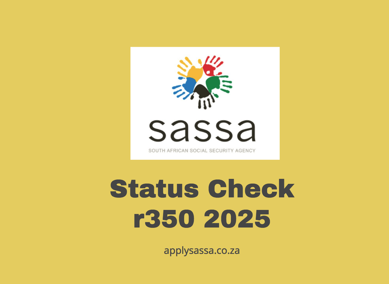 Status Check r350 2025 - SASSA Grant 2025