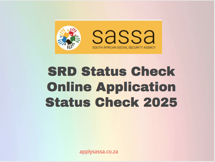 SRD Status Check Online Application Status Check 2025