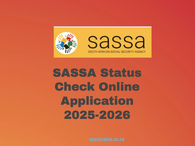 SASSA Status Check Online Application 2025-2026 - SASSA Grant 2025