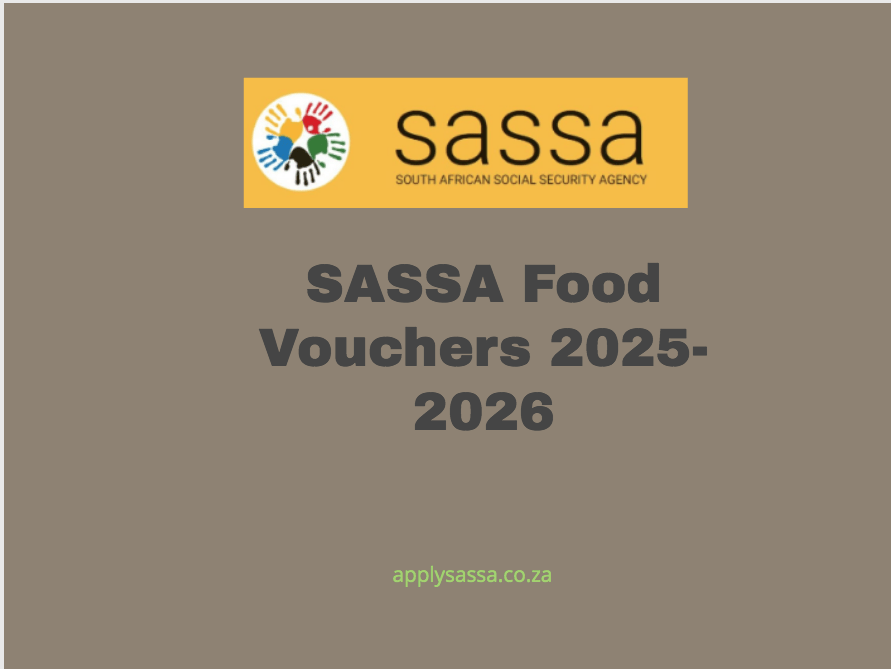SASSA Food Vouchers 2025-2026 - SASSA Grant 2025