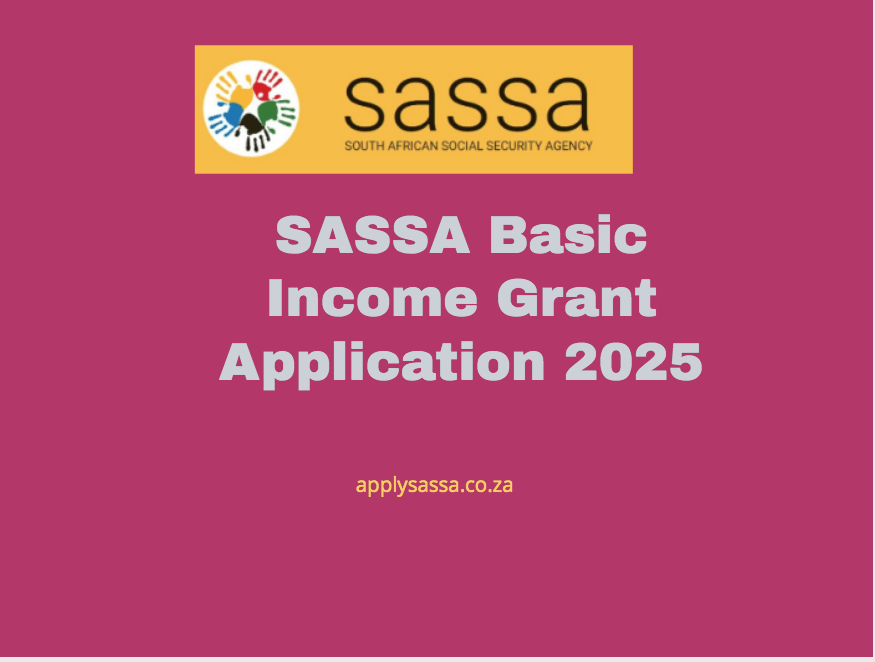 SASSA Basic Income Grant Application 2025 - SASSA Grant 2025