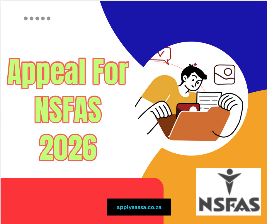 Appeal For NSFAS 2026 - SASSA Grant 2025