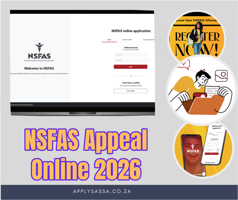 NSFAS Appeal Online 2026 - SASSA Grant 2025