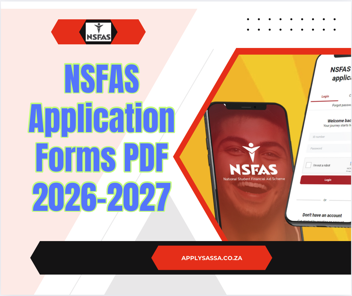 NSFAS Application Forms PDF 2026-2027 - SASSA Grant 2025